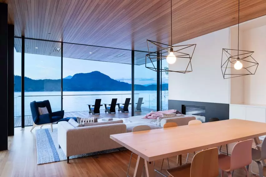 Kantoor van McFarlane Biggar Architects + Designers Bowen Island House British Columbia