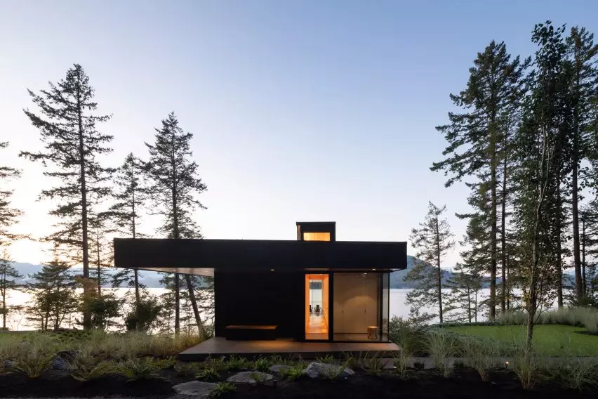 Kantoor van McFarlane Biggar Architects + Designers Bowen Island House British Columbia