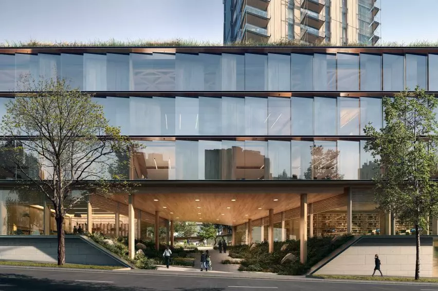 Canada Earth Tower von Delta Land Development und Perkins+Will in Vancouver, British Columbia, Kanada