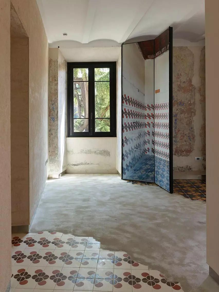 Chambres des suites d'hôtes de Rome conçues par Jean Nouvel