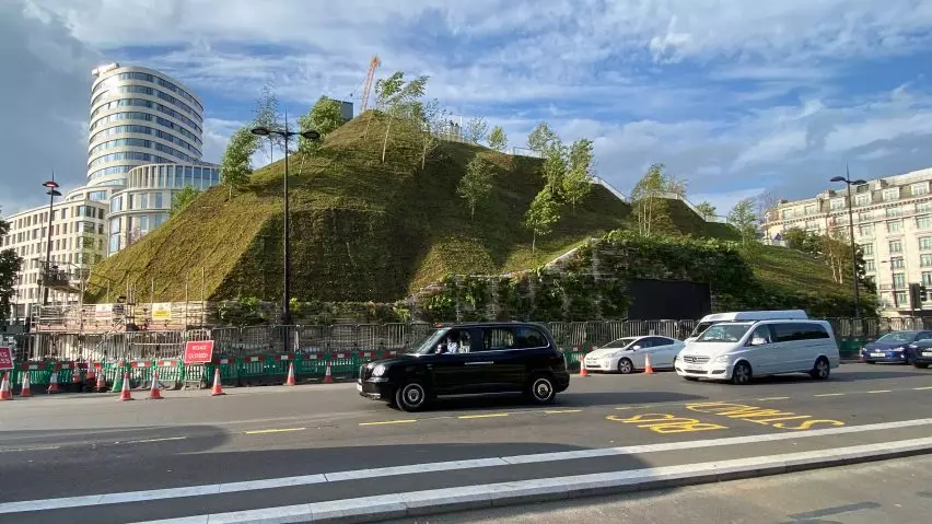 MVRDV tomonidan yaratilgan Marble Arch Mound bugungi Dezeen Agenda axborot byulletenida mavjud