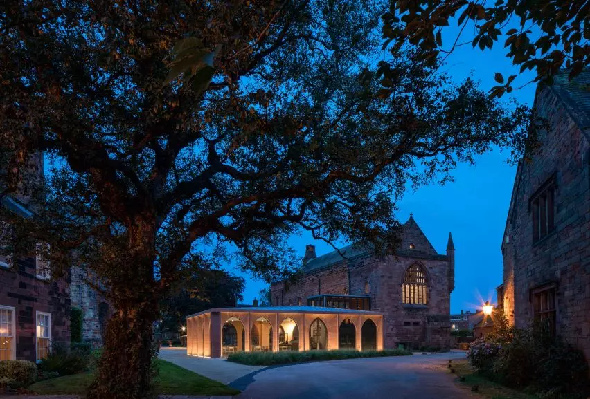 The exterior of The Fratry at Carlisle Cathedral ku Feilden Fowles