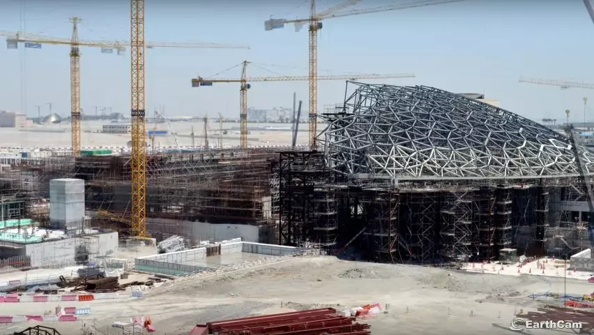 EarthCam Louvre Abu Dhabi Timelapse