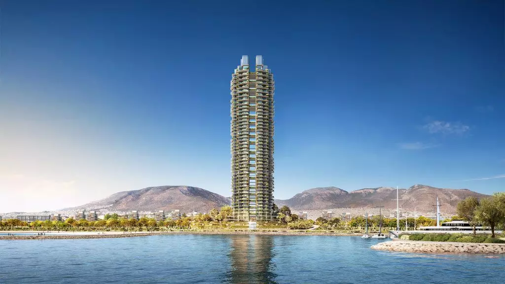 Foster + Partners zbulon planet për rrokaqiellin më të lartë të Greqisë