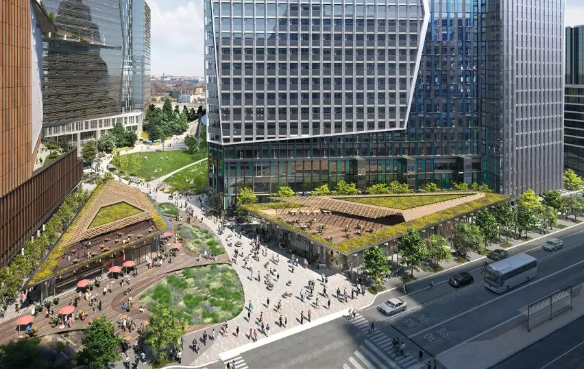 Amazon HQ2 od NBBJ