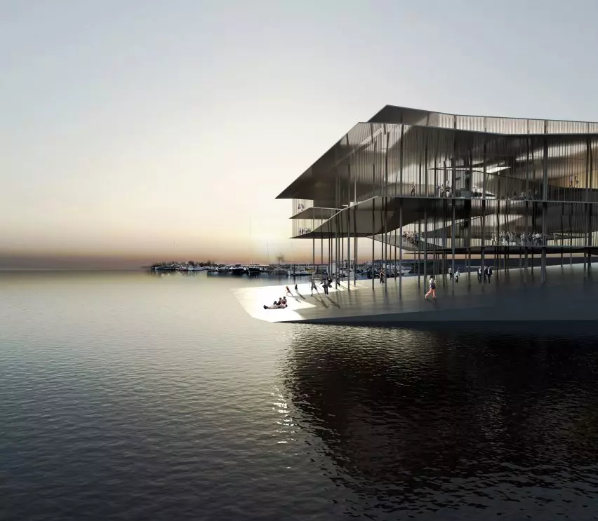 Wadden Sea World Heritage Center ao Groningen nataon'i Dorte Mandrup