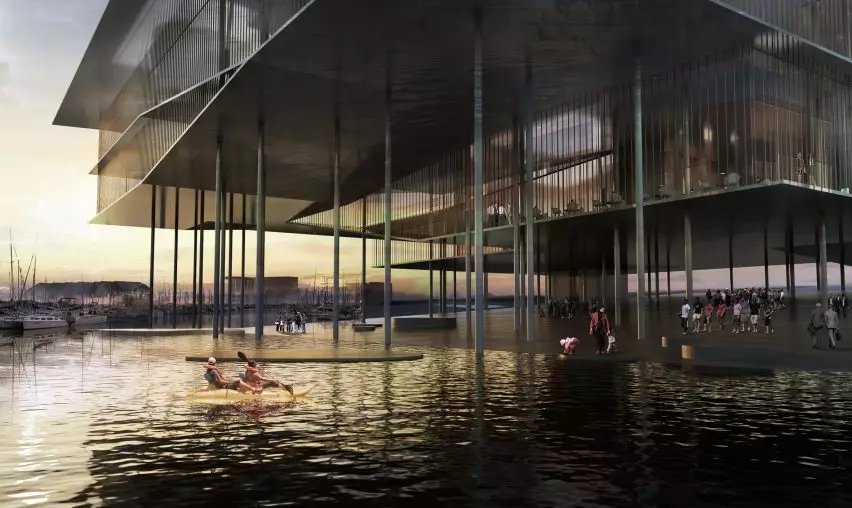 Wadden Sea World Heritage Centre fi Groningen minn Dorte Mandrup