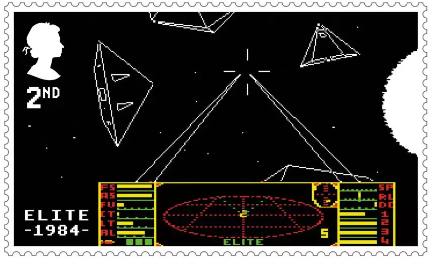 Коллекция марок Королевской почты отдает дань уважения культовым британским видеоиграм