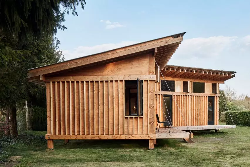 Crafted Works ngagunakeun kayu sapanjang kabin di Walanda 27352_3