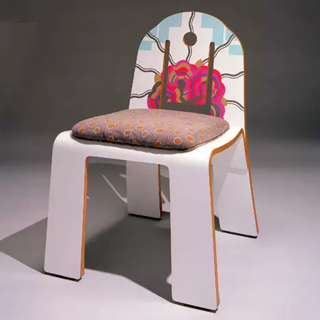 Art Déco Chair vum Robert Venturi an Denise Scott Brown