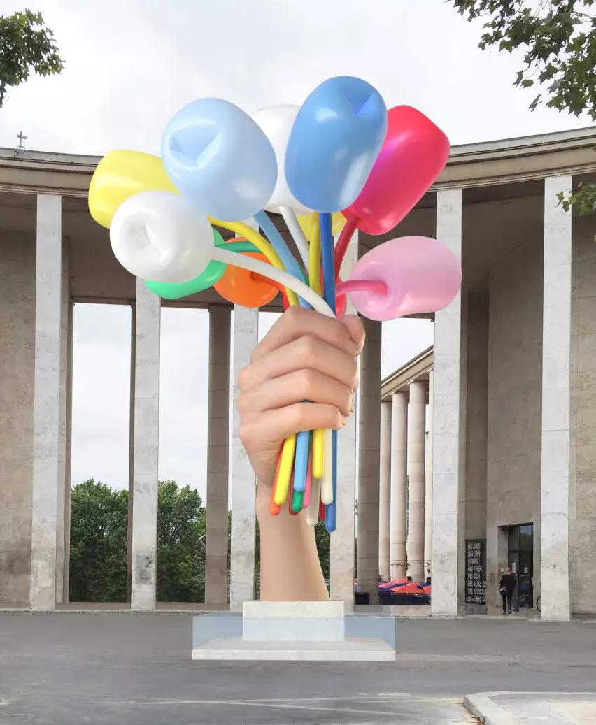 Pariskonstnärer avvisar Jeff Koons minnesmärke för terrorattacken 27585_1