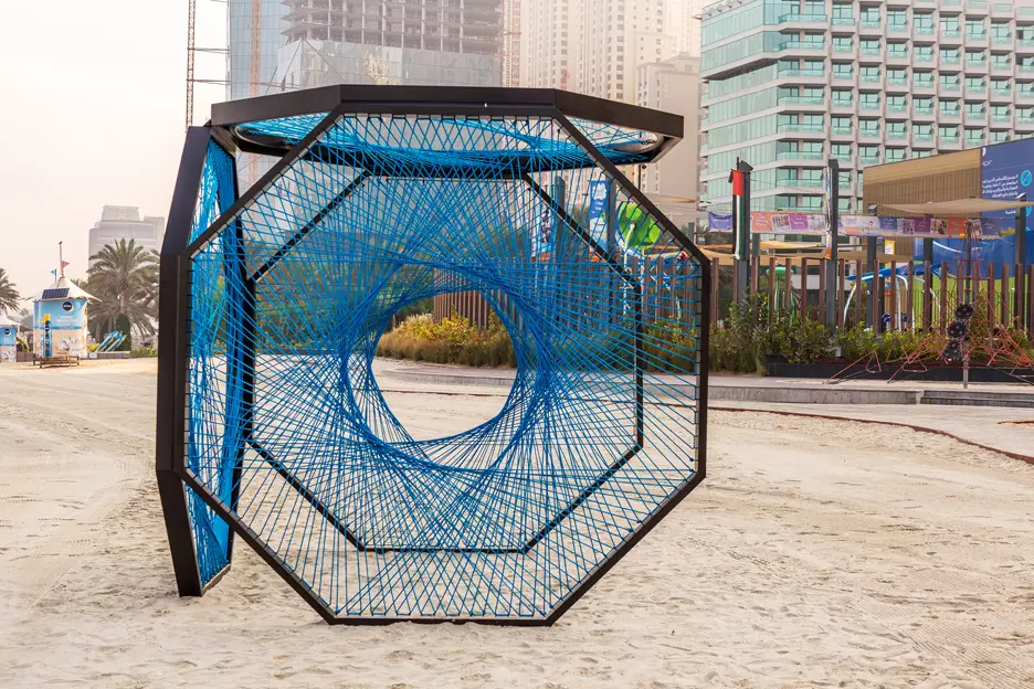 Yaroof-installasie deur Aljoud Lootah by Dubai Design Week