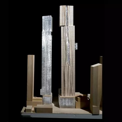 Kompleksa asîmanê Torontoyê ji hêla Frank Gehry ve