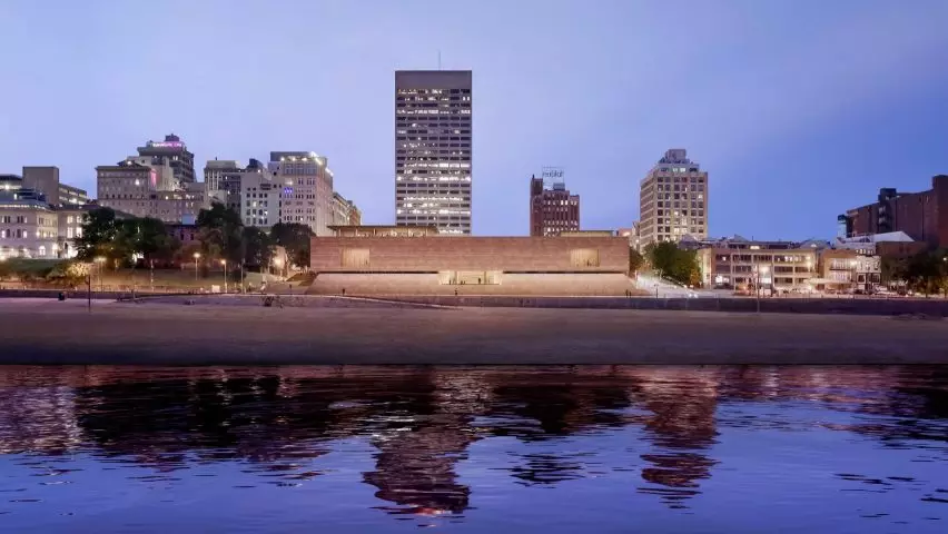 Herzog & de Meuron onthul ontwerp vir kunsmuseum wat na die Mississippi-rivier kyk