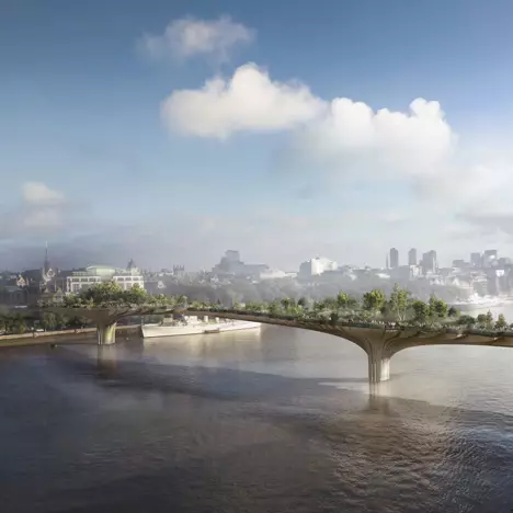 Garden Bridge ໂດຍ Thomas Heatherwick