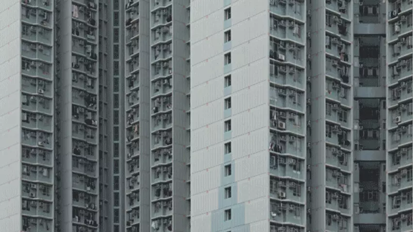 Max Hattler verwandelt Hongkongs Hochhäuser in sich wiederholende Animationen