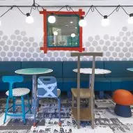 Mga interior ng McDonald's Austerlitz na idinisenyo ni Paola Navone