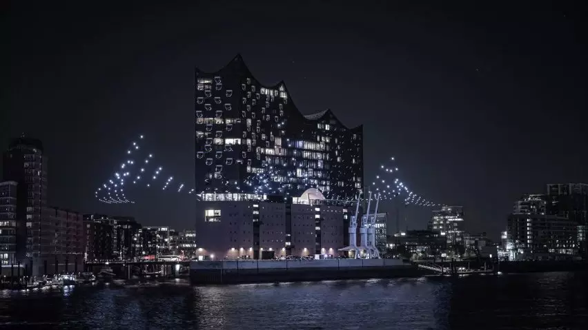 تركيب دريفت في Elbphilharmonie