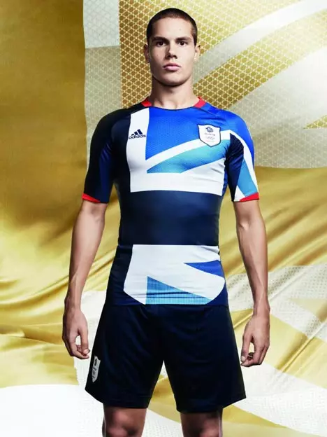 Kit oficial do equipo olímpico GB de Stella McCartney