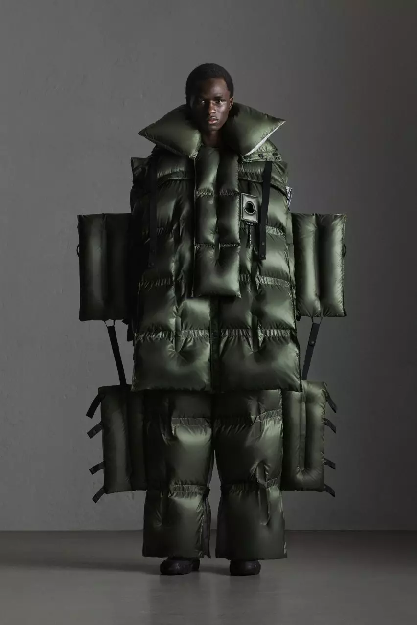 Craig Green's Moncler Genius kincê puffer dikare mîna kîsê xewê were gêr kirin