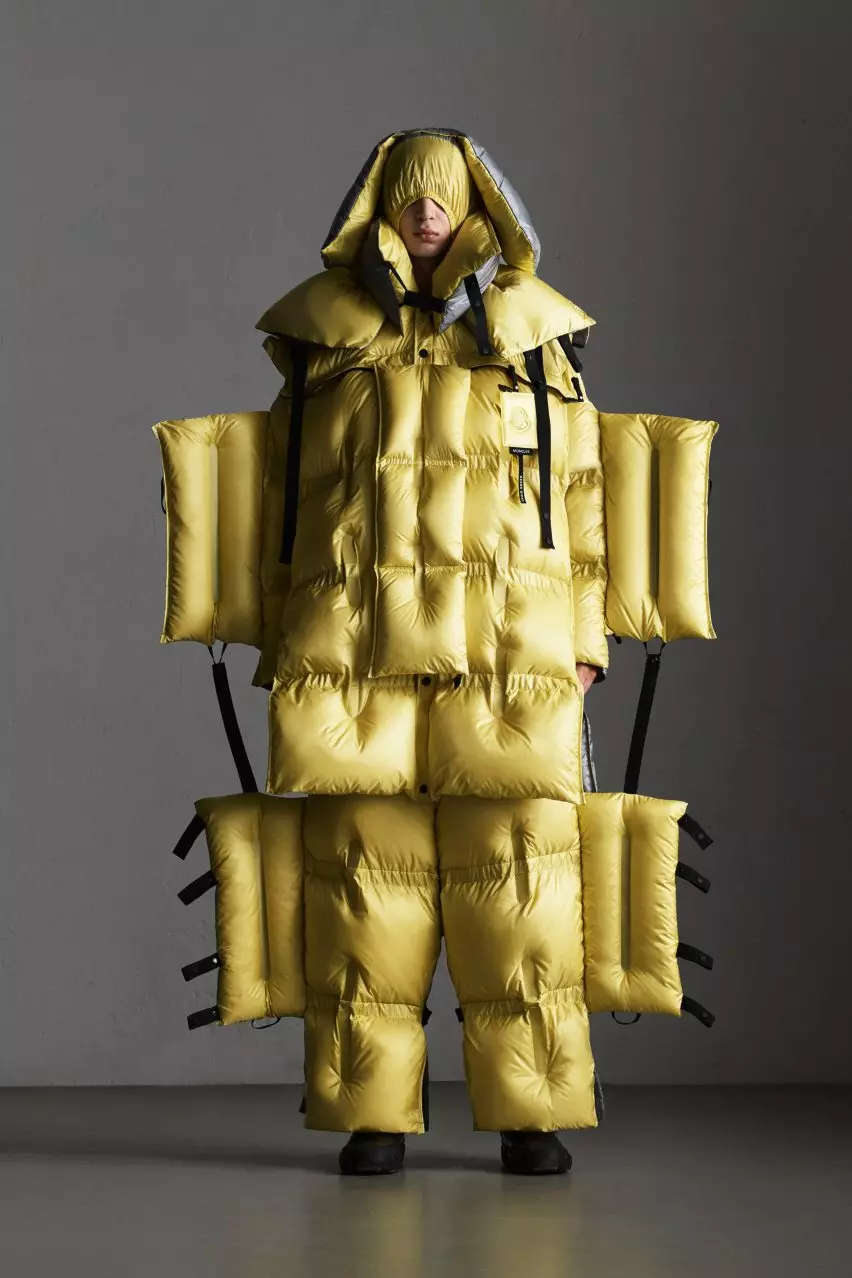 Craig Green's Moncler Genius kincê puffer dikare mîna kîsê xewê were gêr kirin