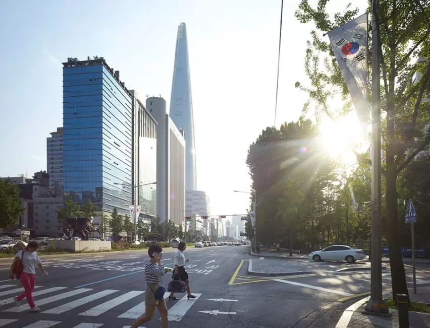 Kohn Pedersen Fox Tower Corea do Sur