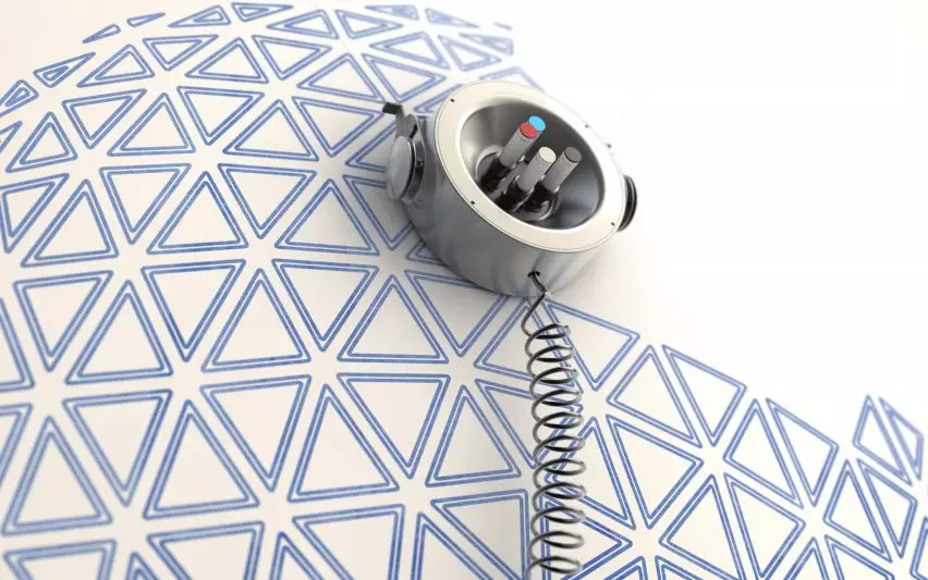 Роботот за пишување на Карло Рати ги претвора ѕидовите во „платна со дигитална содржина“ 29519_7