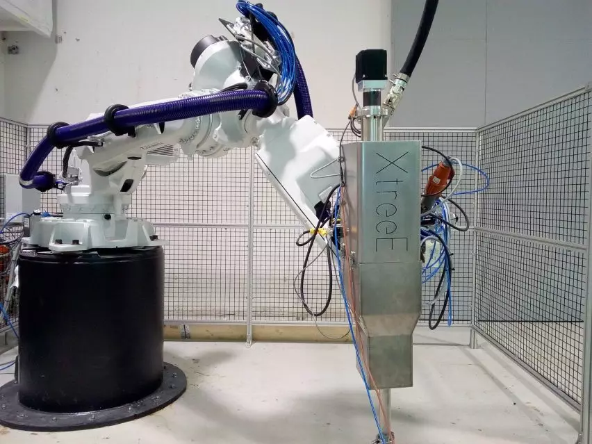ENPC Design by Data master programı 3D baskı robotu