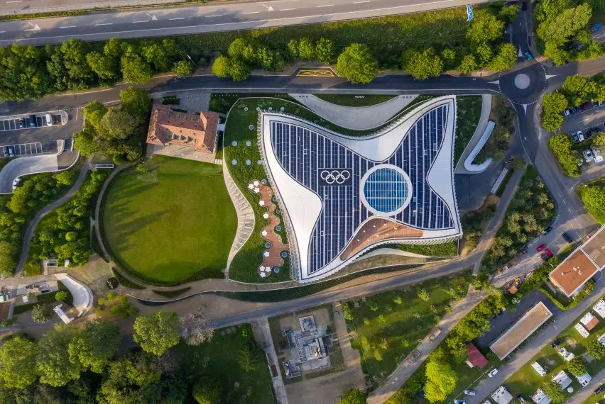 3XN দ্বারা সুইজারল্যান্ডের লুসানে অলিম্পিক হাউস