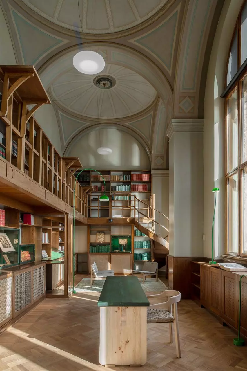 The Old Library ku National Museum Stockholm ndi Emma Olbers Design