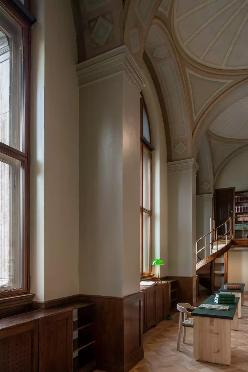 Gamla biblioteket på Nationalmuseum Stockholm av Emma Olbers Design