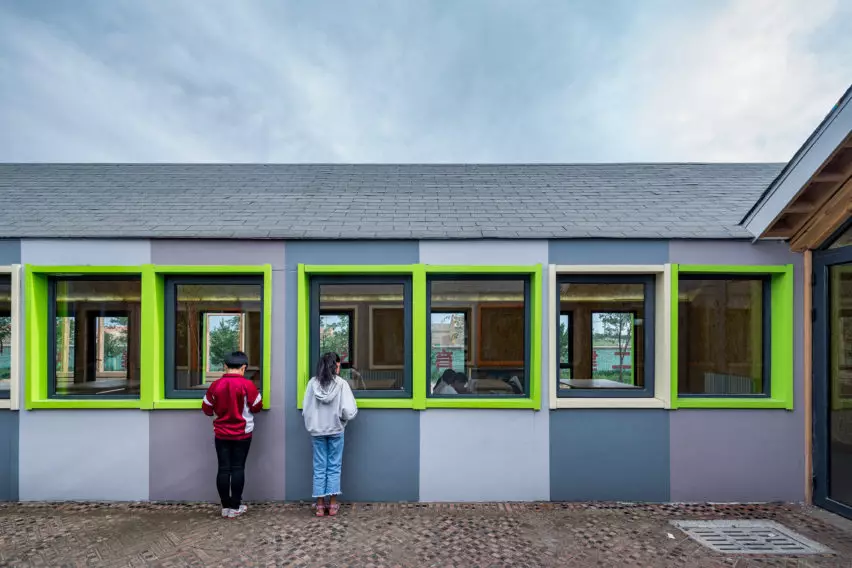 Perpustakaan Huxia Star oleh Dots Architects