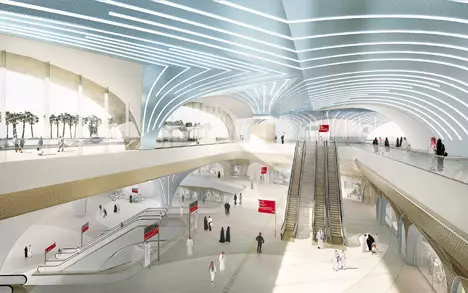 Qatar Integrated Railway von UNStudio