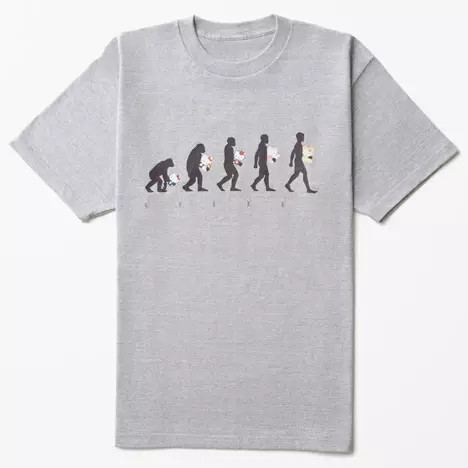 Nyob zoo Kitty T-shirt collection los ntawm Nendo