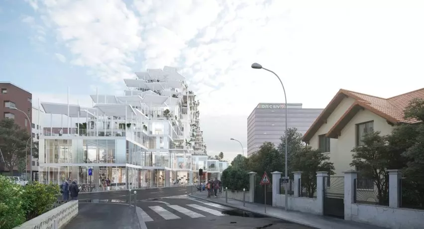 Village Vertical nataon'i Sou Fujimoto, Nicolas Laisné ary Dimitri Roussel