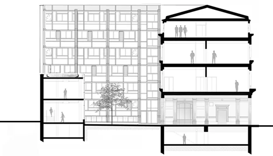 Extension ng psychiatric hospital sa Paris ng Atelier 2+1