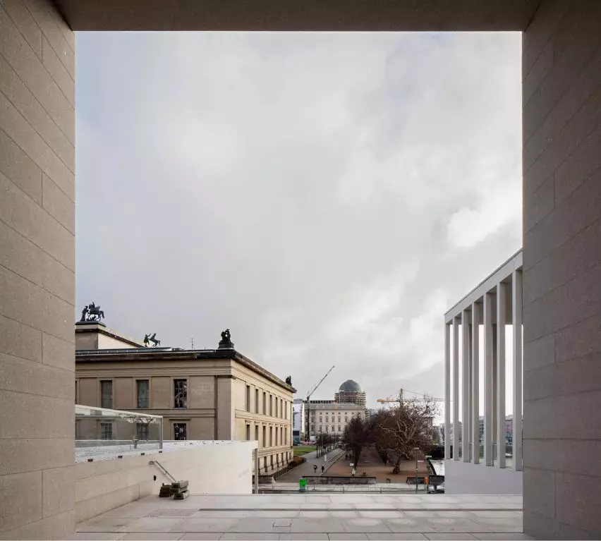 James Simon Galerie w Berlinie autorstwa Davida Chipperfield Architects