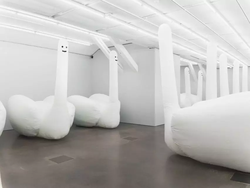 David Shrigley's inflatable