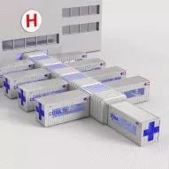 Shipping-container intensive care units – Connected Units for Respiratory Ailments (CURA) ni Carlo Ratti Associati ug Italo Rota