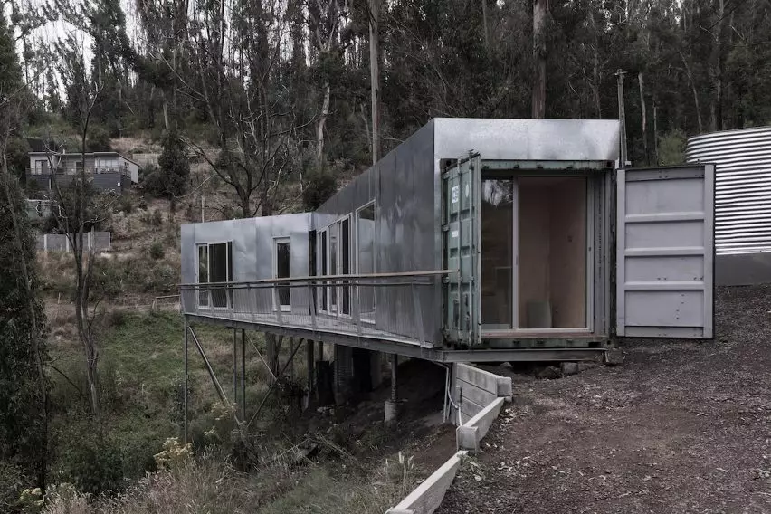 Casa de containere de transport de către Studio Edwards