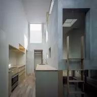 House with Light Void dening FujiwaraMuro Architects