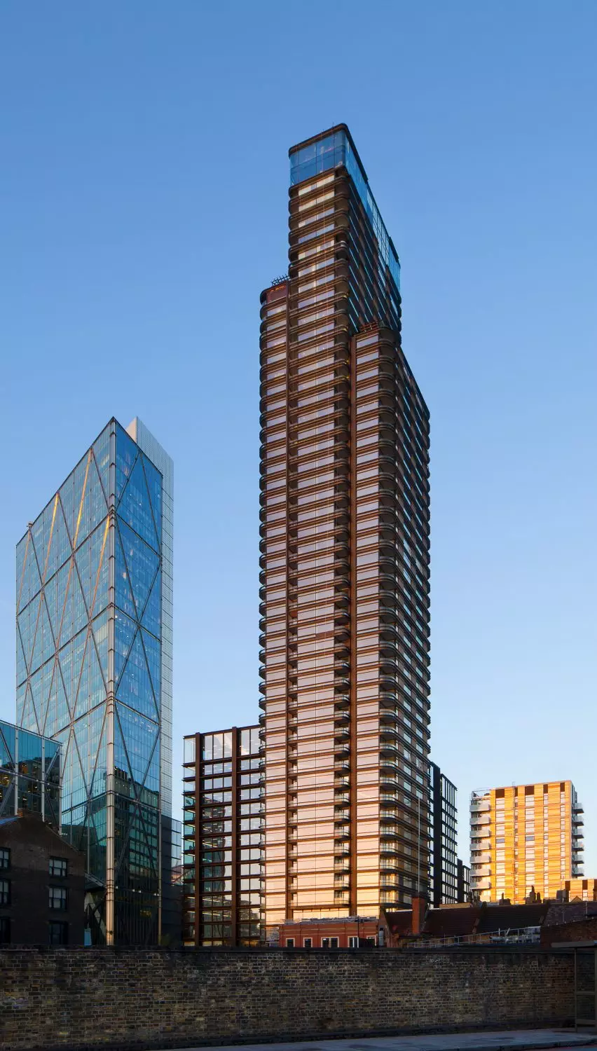 Principal Tower από την Foster + Partners στο Principal Place, Λονδίνο, Ηνωμένο Βασίλειο