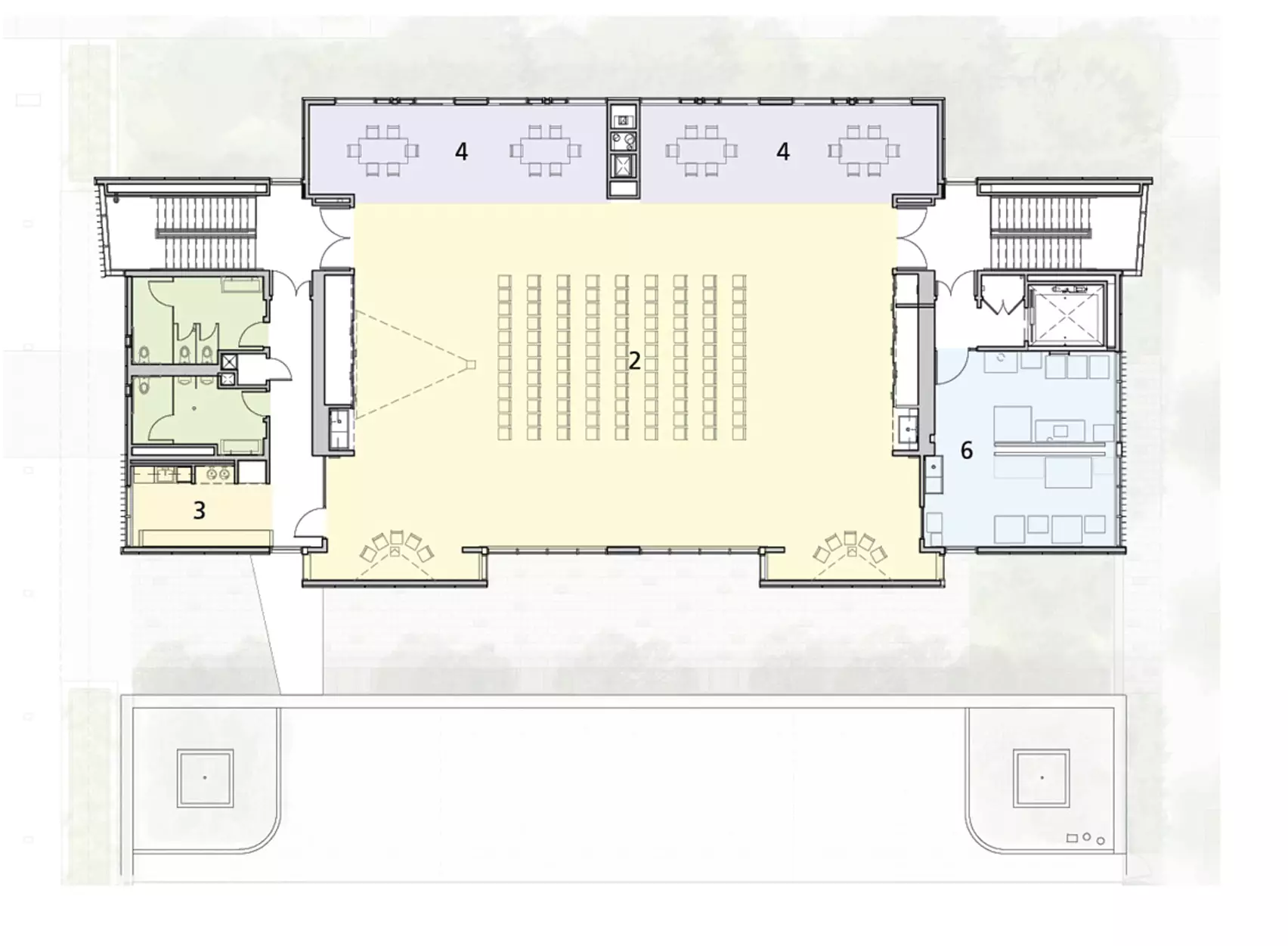 Leddy Maytum Stacy deckt de ganzen Daach vum Berkeley Designzentrum mat Photovoltaik