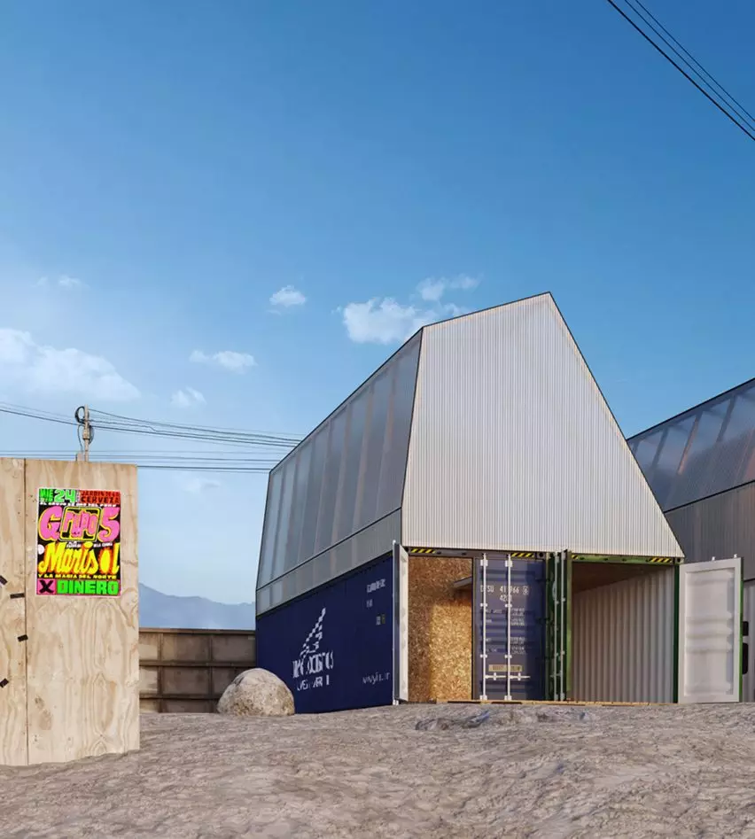 Containerhaus vum TRS Studio