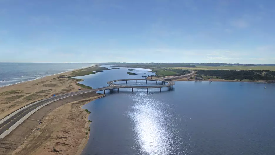 Laguna Garzon Bridge by Rafael Vinoly