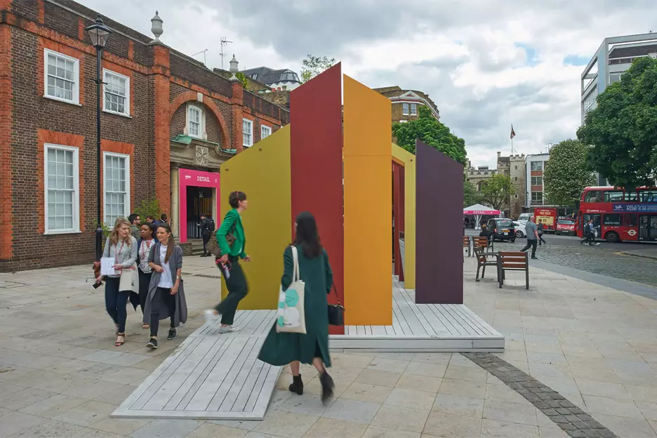 Uyilo lweVeki yoYilo lwaseClerkenwell 2016: Imyuziyam yokwenziwa kwepaviliyo nguWhite Architekten