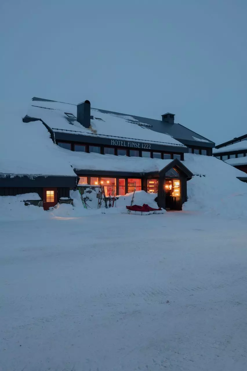 Esterno dell'Hotel Finse 1222 in Norvegia