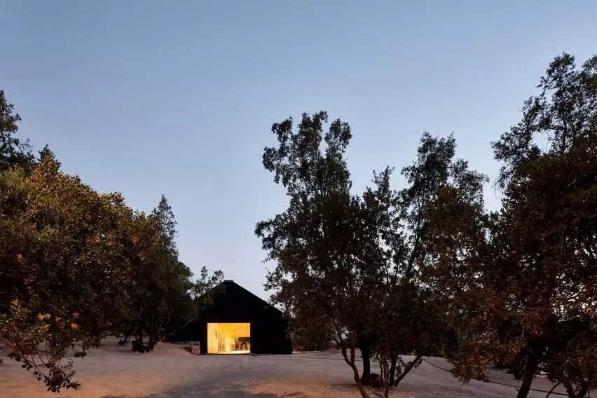 Elongated skylight illuminates Chilean ruaj khov los ntawm Matias Zegers Architects 31911_8