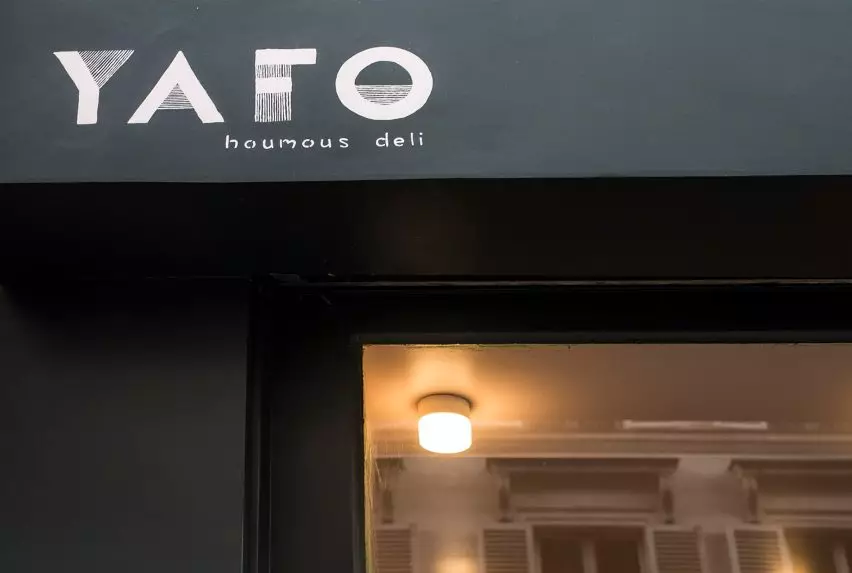 Yafo Houmous Deli sa Paris ni Studio Sur Rue