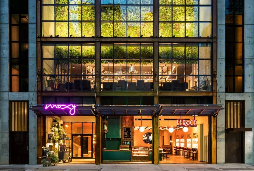 Moxy Chelsea Hotel pa Rockwell Group ak Yabu Pushelberg